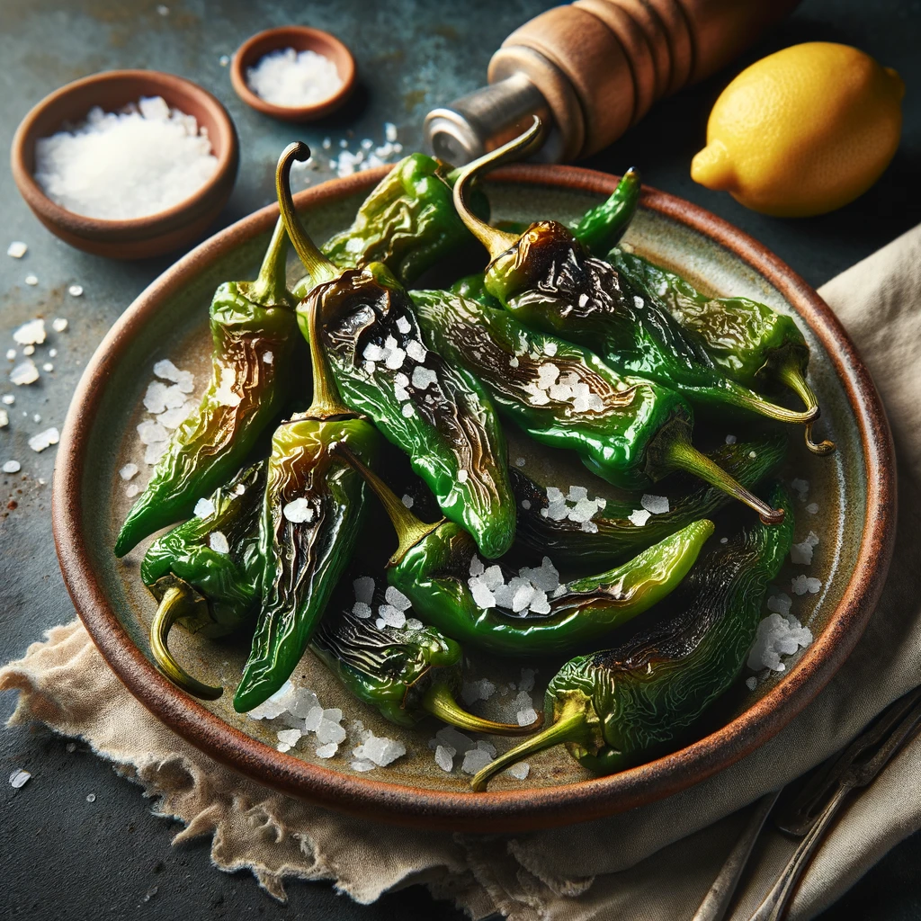 Recipe Page: Padron Peppers | Ted's Veg