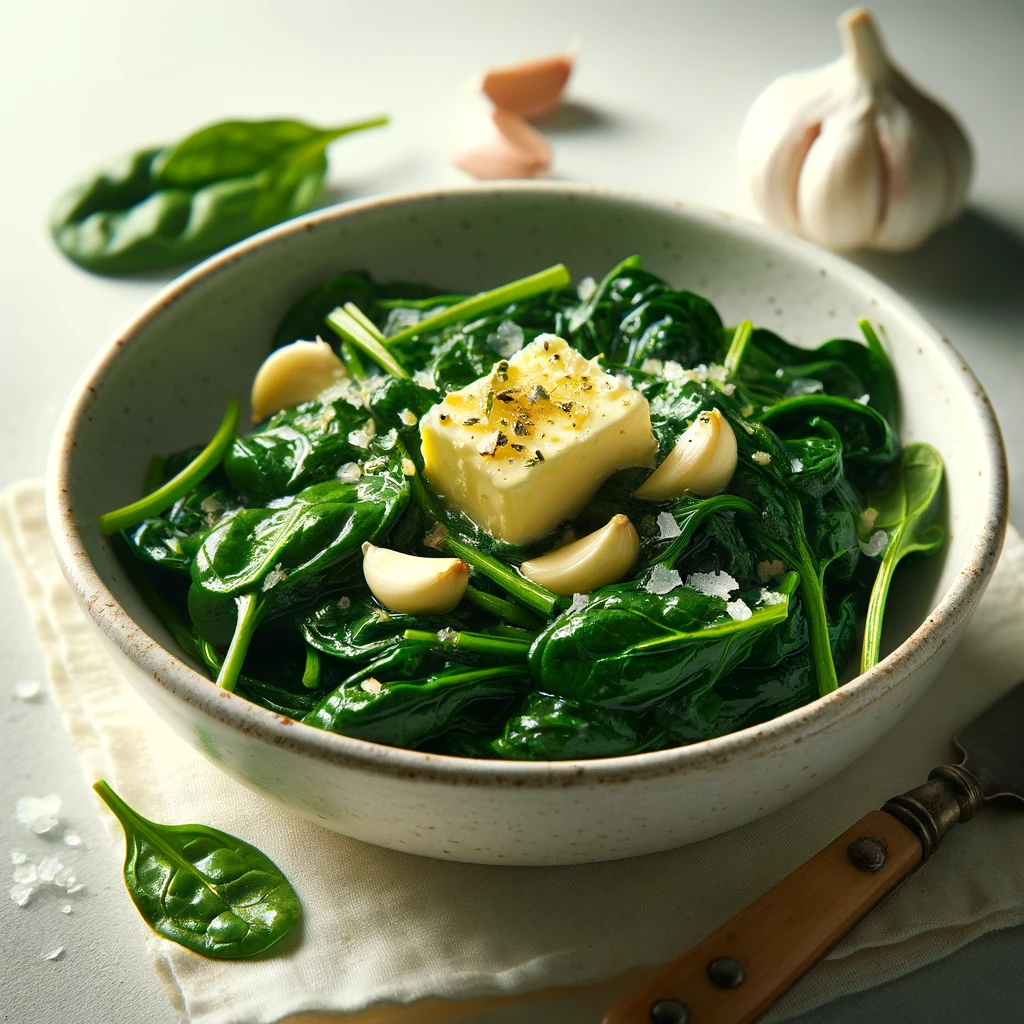 Recipe Page: Spinach Bunch | Ted's Veg