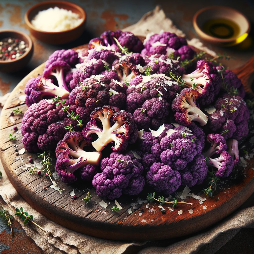 Recipe Page: Purple Cauliflower | Ted's Veg